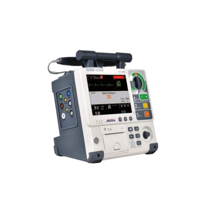 AVEUS – AV-360D Defibrillator Monitor with Defibrillation, Pacing ...