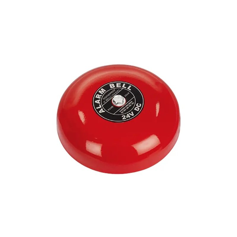 Andeli 8″(200mm) Weatherproof Fire Alarm Bell 24VDC, 97dB, 0.06A – Red ...